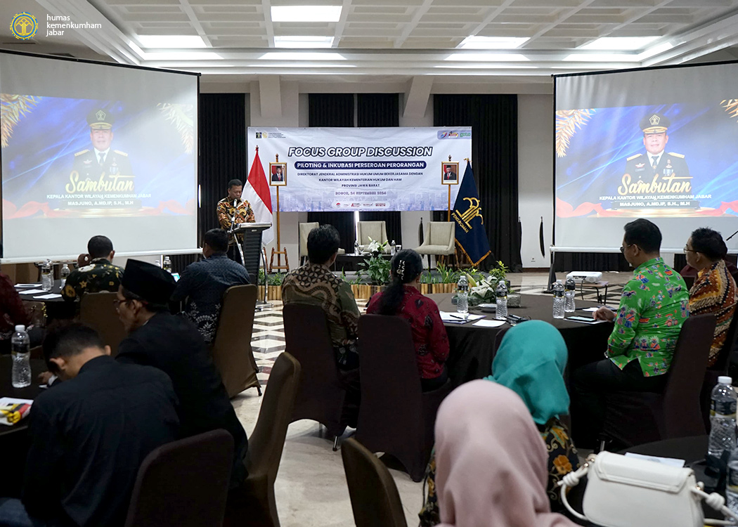 Ditjen AHU Bersama Kemenkumham Jabar Beri Pembekalan Bagi Pelaku Usaha di Wilayah Bogor ...